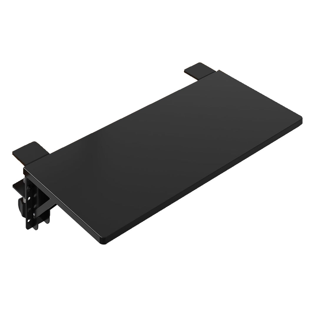 Bontec Desk Extender Tray Table Mount Clamp-On Ergonomic Arm Rest Supp ...